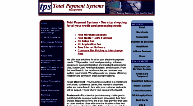 totalpaymentsystems.com - Welcome to Total Payment Syste... - Total ...