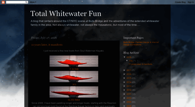 totalwhitewaterfun.blogspot.com - Total Whitewater Fun - Total ...