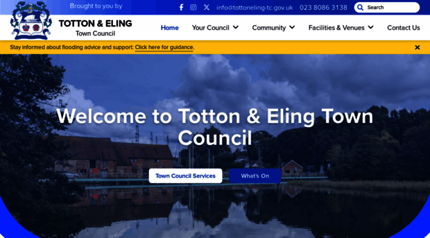 totton-and-eling-tc.gov.uk - Totton & Eling Town Council - Totton And ...