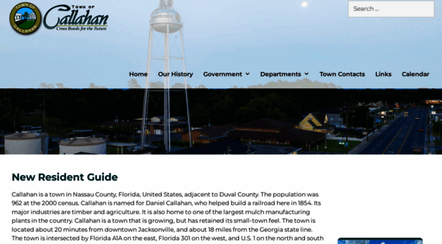 townofcallahan-fl.gov - Town of Callahan - Town Of Callahan Fl