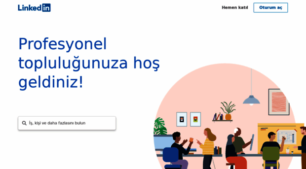 tr.linkedin.com - LinkedIn: Oturum Açın veya Üye... - Tr Linked In