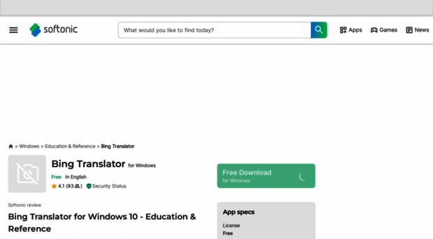 traduttore.en.softonic.com - Bing Translator - Download - Traduttore En ...