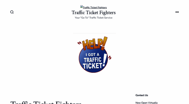 trafficticketfighters.ca - Home - Traffic Ticket Fighters - Traffic ...