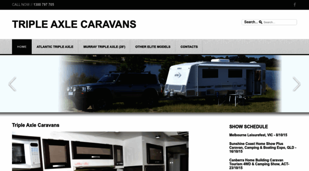 tripleaxlecaravan.com.au - Home - Tripleaxlecaravan