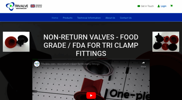 trivalve.com - Non Return Valves for Tri Clam... - Trivalve