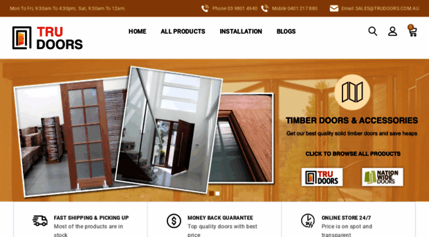 trudoors.com.au - TRU Doors - Nationwide Product... - TRU Doors
