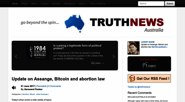 truthnews.com.au - Truth News Australia: going be... - Truth News