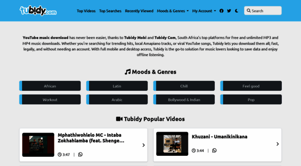 tubidy.social - Tubidy - Tubidy MP3 & MP4 Free... - Tubidy