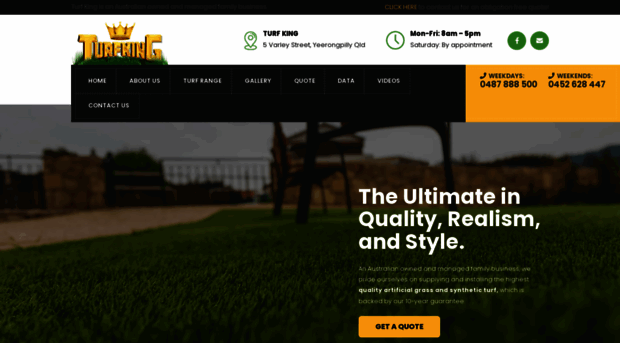 turf-king.com.au - Turf King - Quality Artificial... - Turf King
