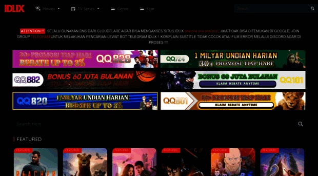 tv.idlixvip.asia - IDLIX - Nonton dan Streaming F... - Tv IDLIX Vip