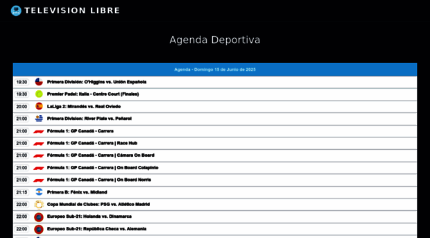 tvlibreonline.org - TV Libre - Ver Canales en VIVO... - TV Libre Online