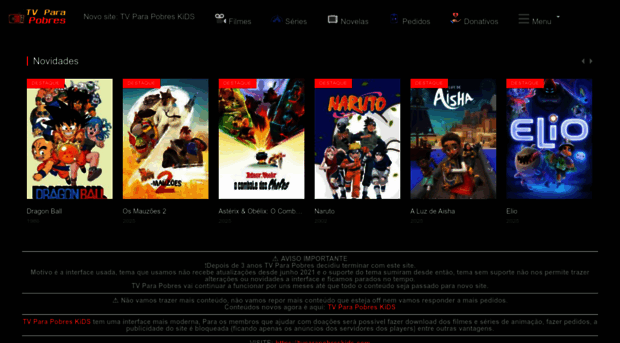 tvparapobres.com - Tv Para Pobres - Filmes de Ani... - Tv Para Pobres