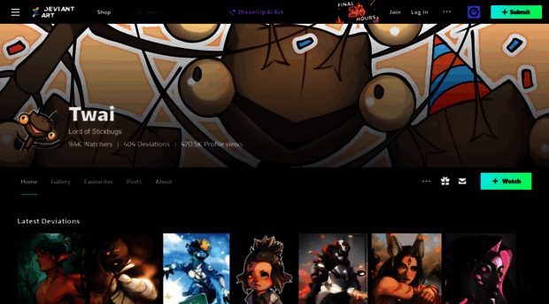 twai.deviantart.com - Twai User Profile | DeviantArt - Twai Deviant Art
