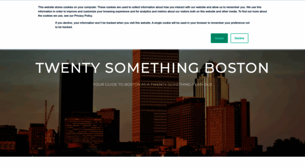 twentysomethingboston.com - Home | Twenty Something Boston - Twenty ...