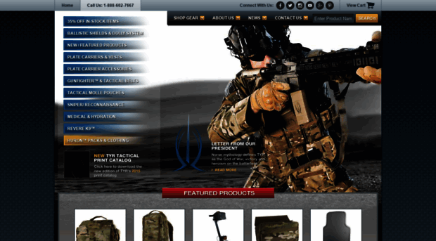 tyrtactical.foxycart.com - Military Gear, Plate Carriers,... - TYR ...
