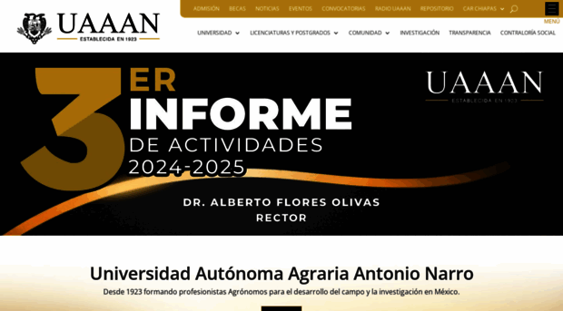 uaaan.edu.mx - Universidad Autónoma Agraria A... - Uaaan