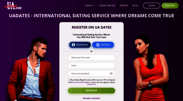 uadates.com - UaDates - International Dating... - Ua Dates