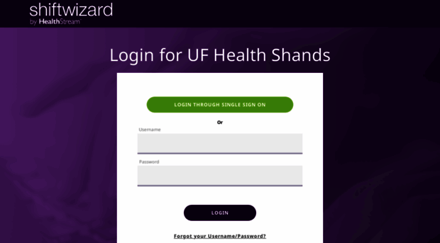 ufhealth.myshiftwizard.com - ShiftWizard - Ufhealth My Shift Wizard