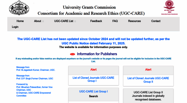 ugccare.unipune.ac.in - Ugccare Unipune