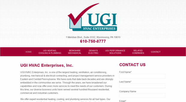 ugihvacenterprises.com - Heater | AC | Plumbing | Harri... - Ugihv AC ...