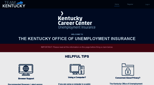 uiclaimsportal.ky.gov - UI Portal - UI Claims Portal Ky