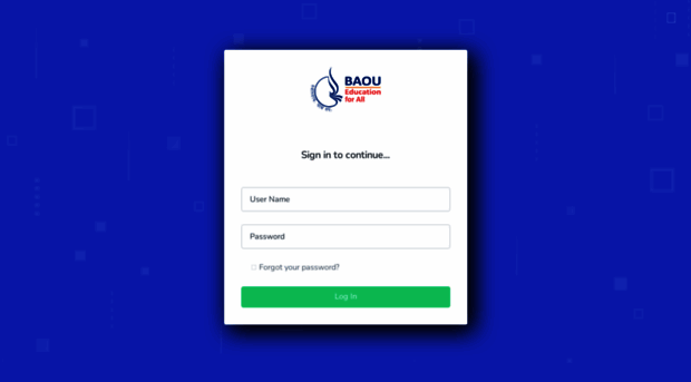 ums.baou.edu.in - Login | Login - Ums Baou Edu
