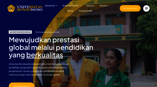 unibo.ac.id - Home - Universitas Bondowoso - Unibo