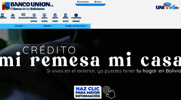 uninetplus.bancounion.com.bo - Banco Unión S.A. - Uninetplus Banco Union