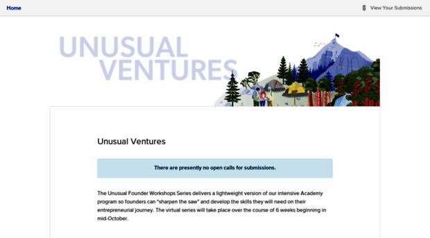 unusualvc.submittable.com - Unusual Ventures Submission Ma... - Unusual Vc Submittable