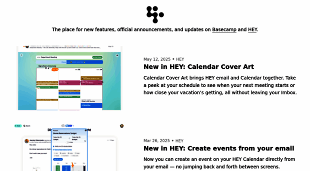 updates.basecamp.com - 37signals - Updates Basecamp
