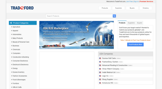 us.tradeford.com - USA B2B Marketplace - American... - Us Trade Ford