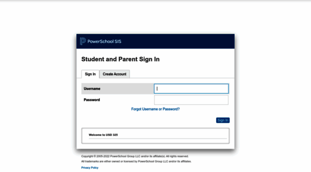 usd325.powerschool.com - Student and Parent Sign In - Usd 325 Powerschool