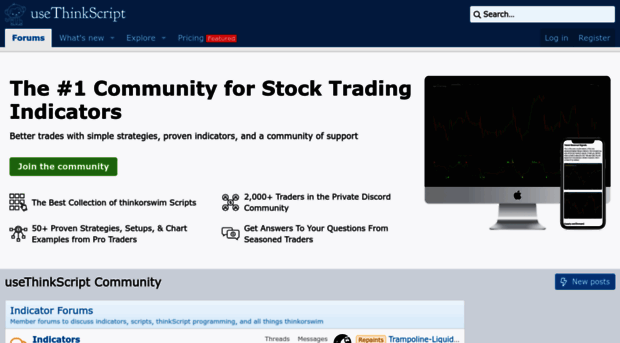 usethinkscript.com - useThinkScript Community - UseThinkScript