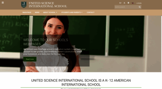 usis.edupage.org - United Science International S... - Usis Edupage