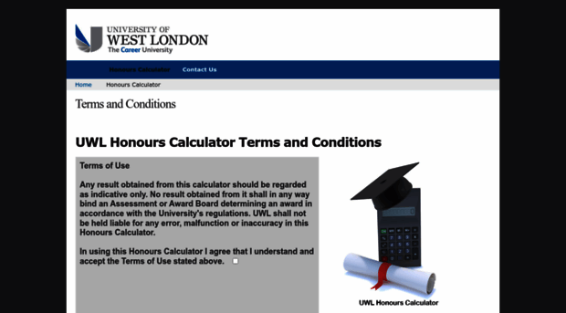uwlhonourscalculator.uwl.ac.uk - Uwlhonourscalculator Uwl