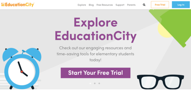 v1.educationcity.com - Home Educators | Education Cit... - V 1 Education City