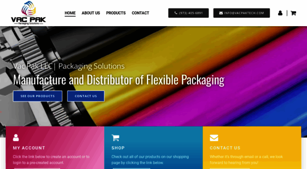 vacpaktech.com - Vac Pak LLC | Packaging Soluti... - Vac Pak Tech