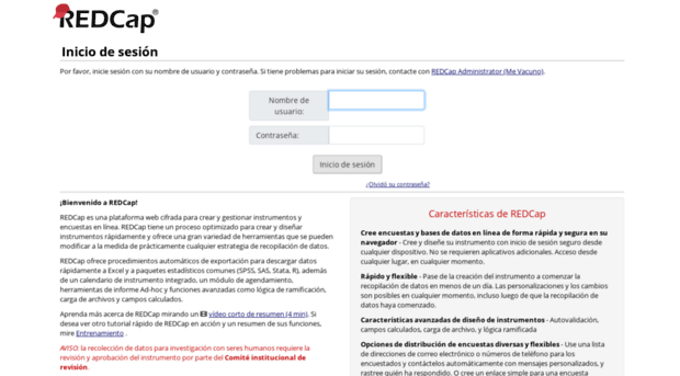 validacionvacunacion.minsal.cl - REDCap - Validacionvacunacion Minsal