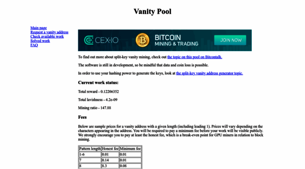 vanitypool.appspot.com - Vanity Pool - Vanity Pool Appspot