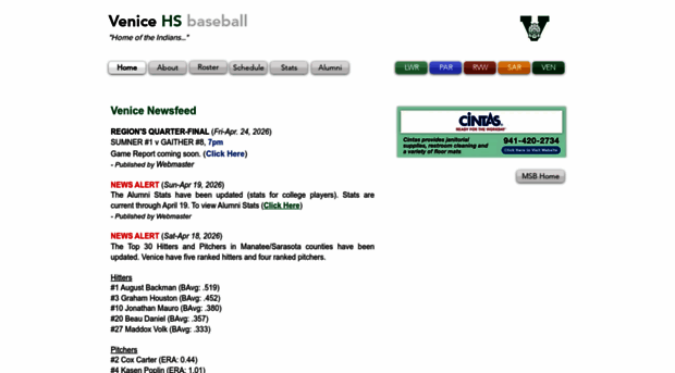 venicehighschoolbaseball.com - Home of Venice HS baseball - Venice Hig ...