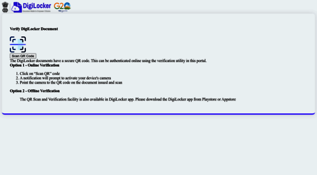 verify.digilocker.gov.in - Verify DigiLocker Document - Verify Digi Locker