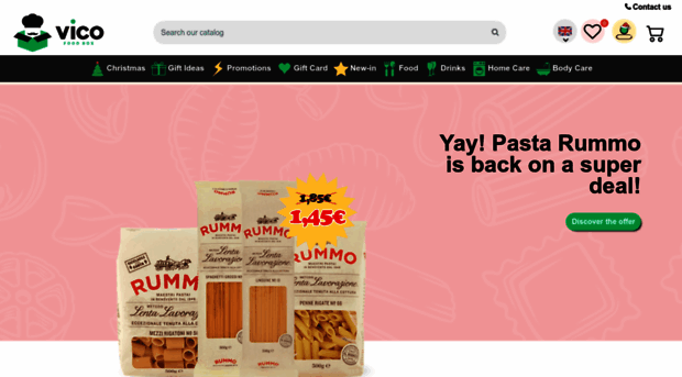vicofoodbox.com - Italian groceries online with ... - Vico Food Box