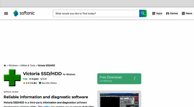 victoria-ssd-hdd.en.softonic.com - Victoria SSD/HDD - Download ...