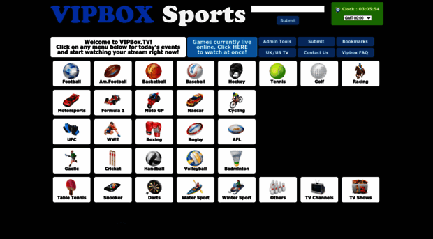 vipbox1.com - VipBox | VIPBox TV | Live Spor... - VIPBox 1