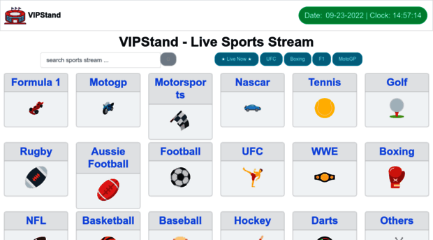 vipstand.se - VIPStand | Live Sports Stream ... - VIPStand