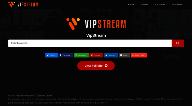 vipstream.tv - VIP Movies Stream HD | Free Mo... - VIP Stream
