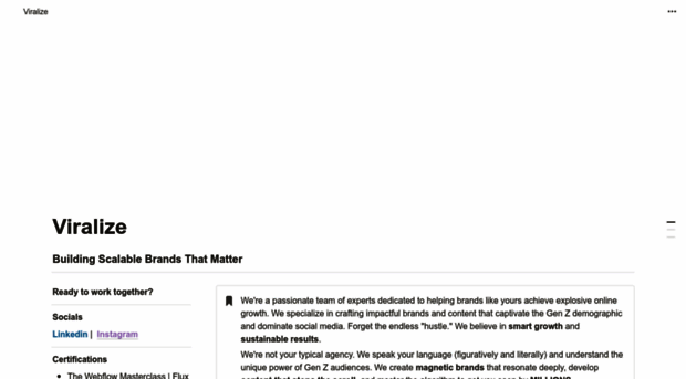 viralize-agency.notion.site - Viralize | Building Brands Tha ...