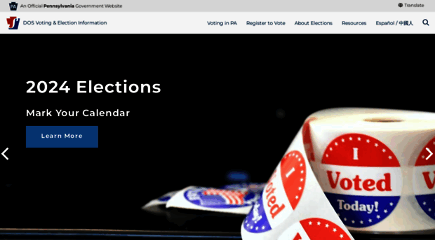 vote.pa.gov - Voting & Election Information ... - Vote Pa