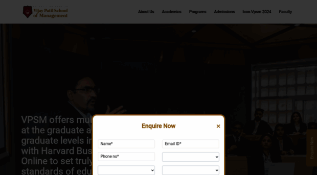 vpsm.dypatil.edu - MBA College in Navi Mumbai - V... - VPSM Dypatil