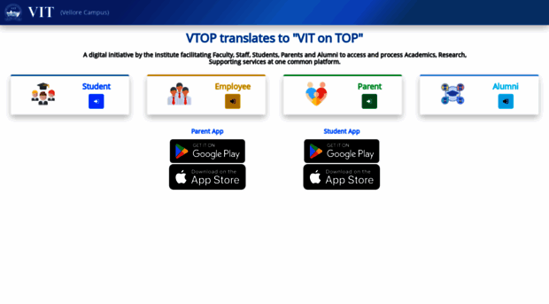 vtop10.vit.ac.in - VIT Vellore - VTOP - VTOP 10 VIT